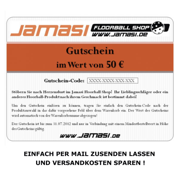 Jamasi Floorball Shop - Gutschein | Jamasi Floorball Shop