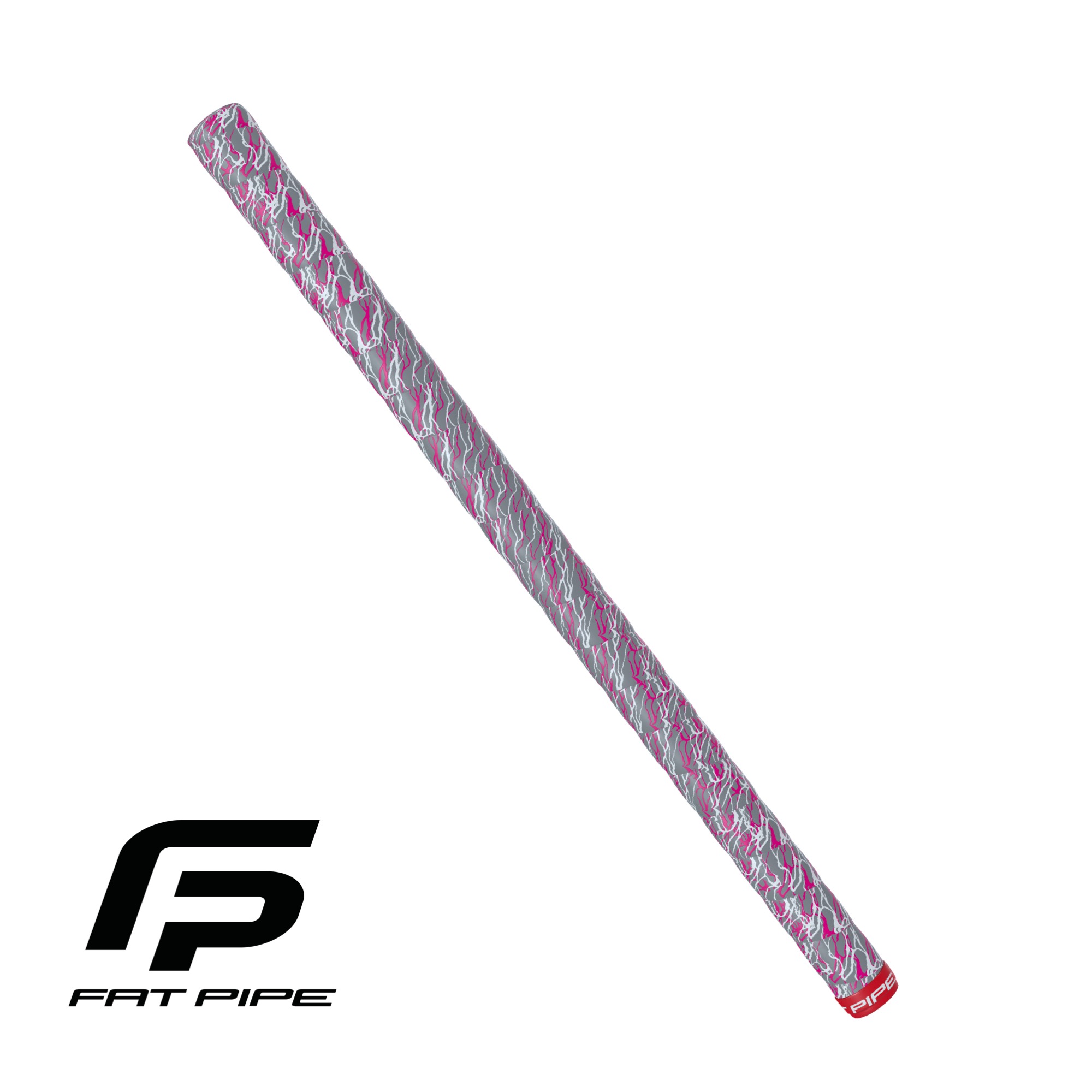 Fatpipe Grip WETTER THE BETTER grey/pink | Grips | For the stick ...