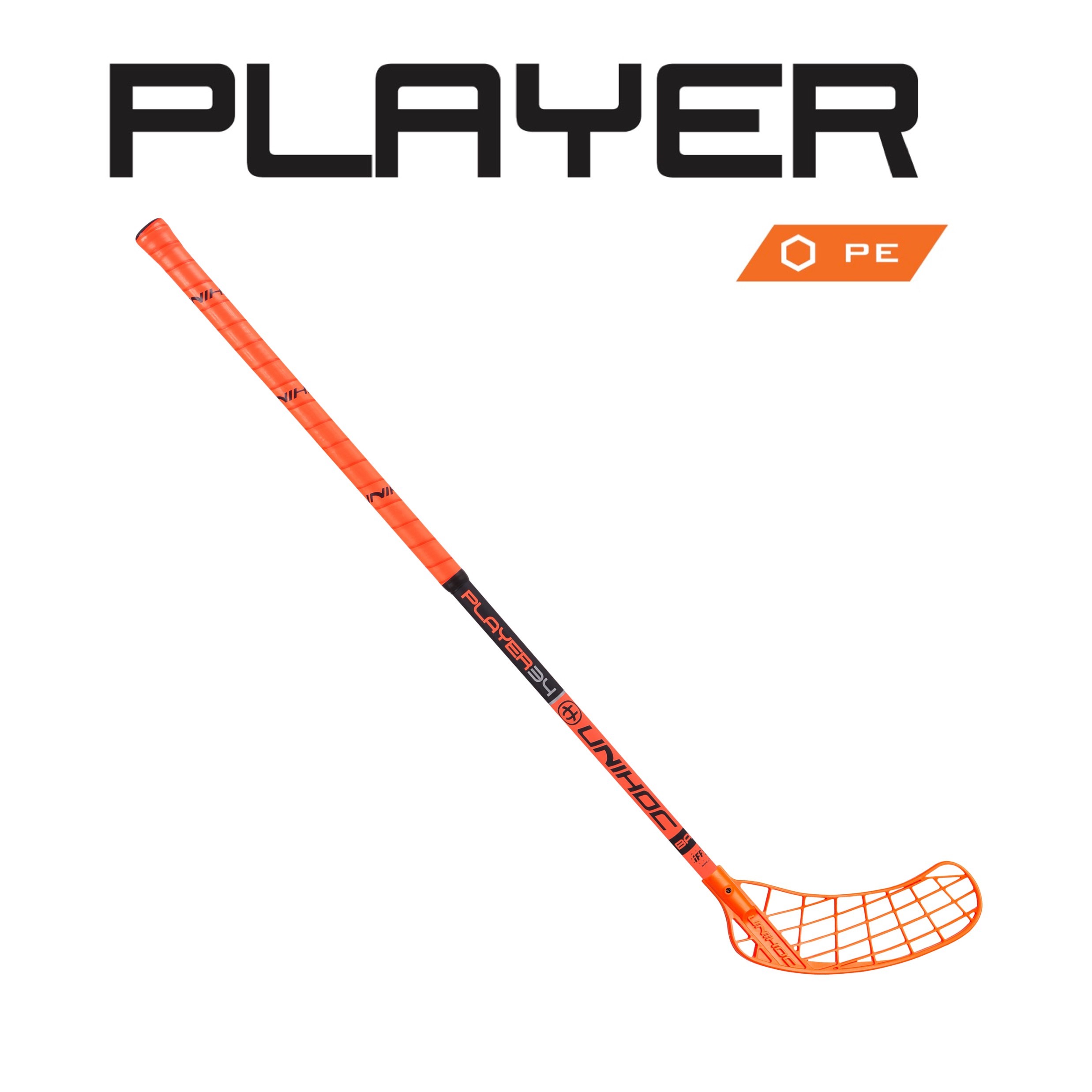 Unihoc PLAYER 34 orange | Jamasi Floorball Shop