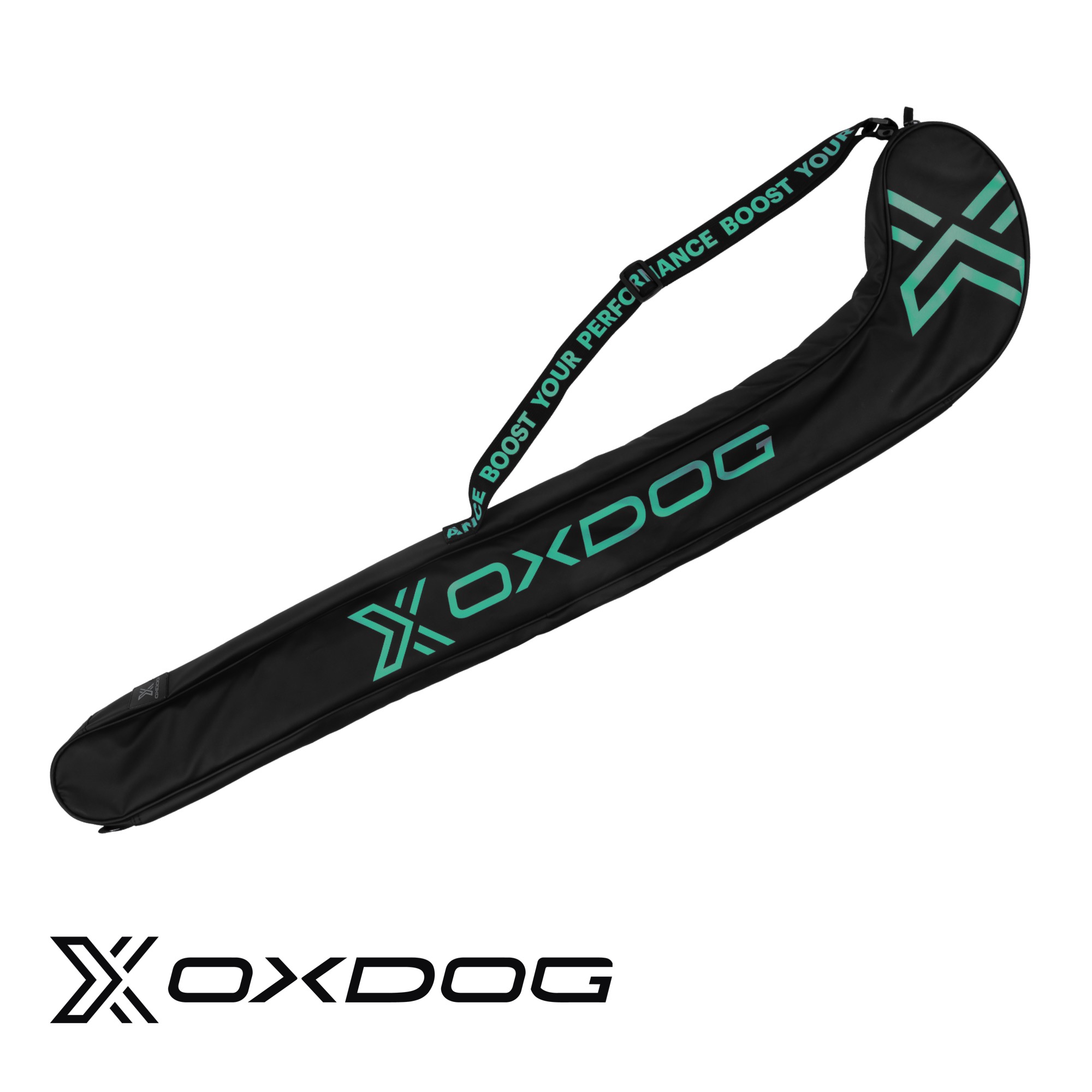 Oxdog Stickbag OX1 Junior black/turquiose | Stickbags Juniors | Bags ...